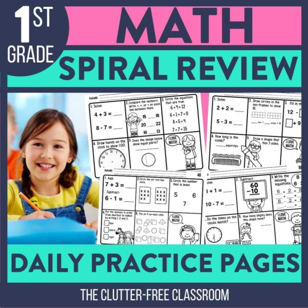 Spiral Review Math Activities, Tips & Ideas for Elementary Teachers in ...