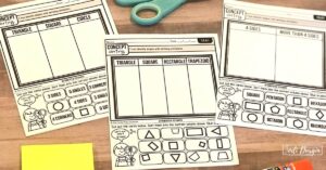 Math Sorting Activity Ideas for 1st, 2nd and 3rd Grade Teachers ...