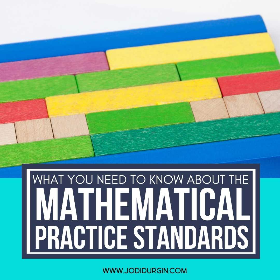 The Standards For Mathematical Practice The Path To Proficiency