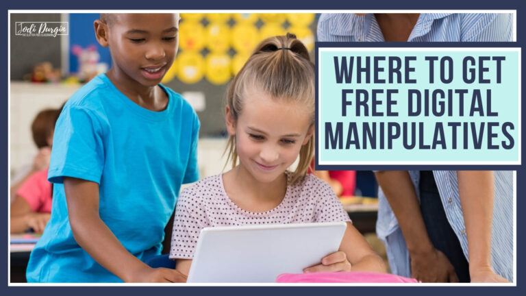 Free Digital Manipulatives for Math Virtual Teaching in 2024 - Teaching ...