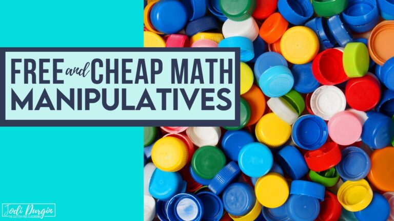50+ Elementary Math Manipulatives for the Classroom - Teaching with ...