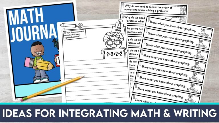 Elementary Math Journal Ideas that Get Kids Writing in Math in 2025 ...