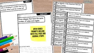 Open Ended Math Questions and Problems for Elementary Students ...