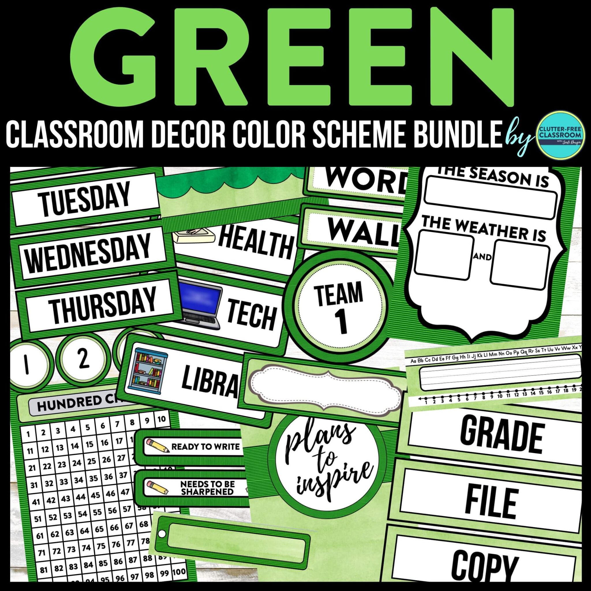 Green Classroom Decor Theme for Elementary Teachers in 2026 - Teaching ...