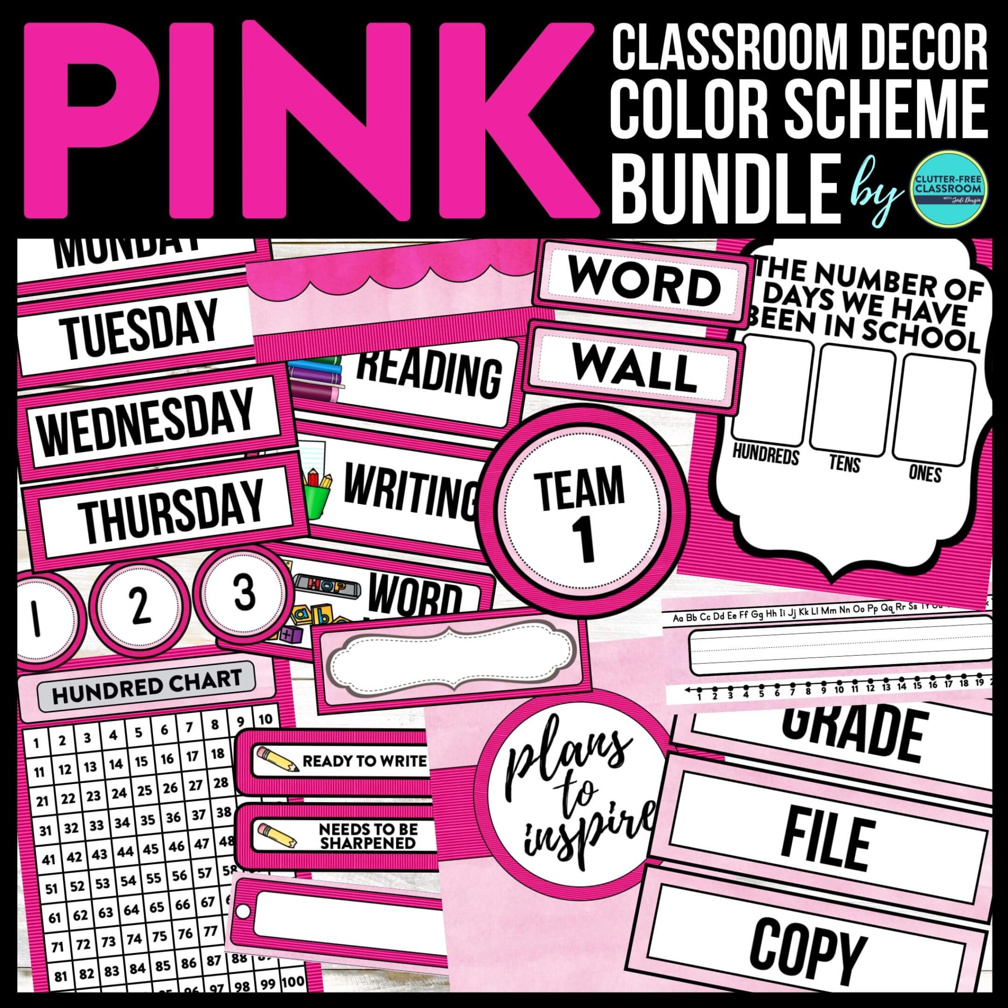 Pink Classroom Decor Theme for Elementary Teachers in 2026 - Teaching ...