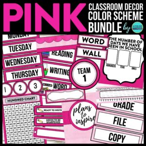Pink Classroom Decor Theme for Elementary Teachers in 2026 - Teaching ...