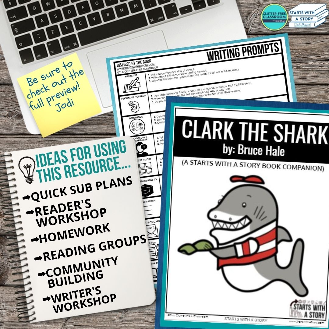 Clark the Shark Activities and Lesson Plans for 2025 - Teaching with ...