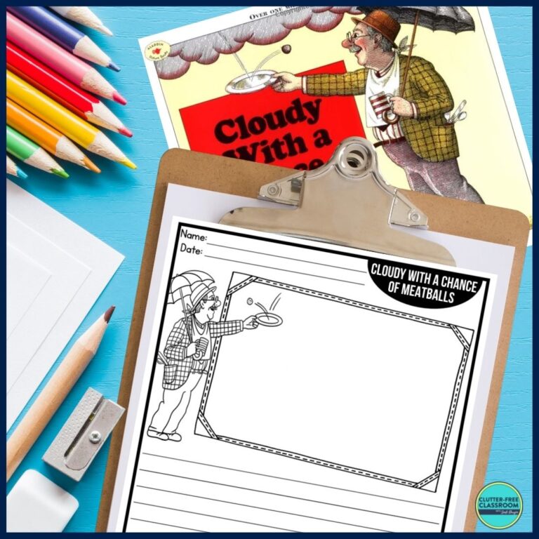 Cloudy With a Chance of Meatballs Activities and Lesson Plans for 2025 ...