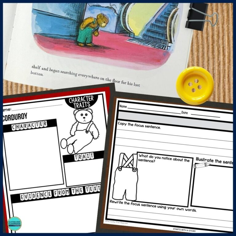 Corduroy Activities and Lesson Plans for 2026 - Teaching with Jodi ...