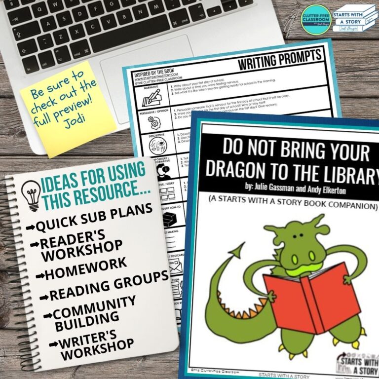 Do Not Bring Your Dragon to the Library Activities and Lesson Plans for ...