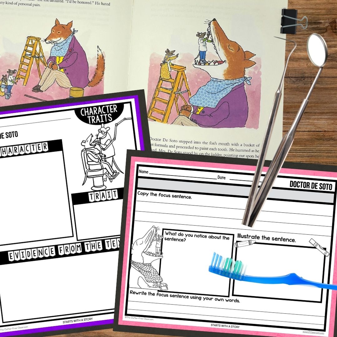 Doctor De Soto Activities and Lesson Plans for 2025 - Teaching with ...