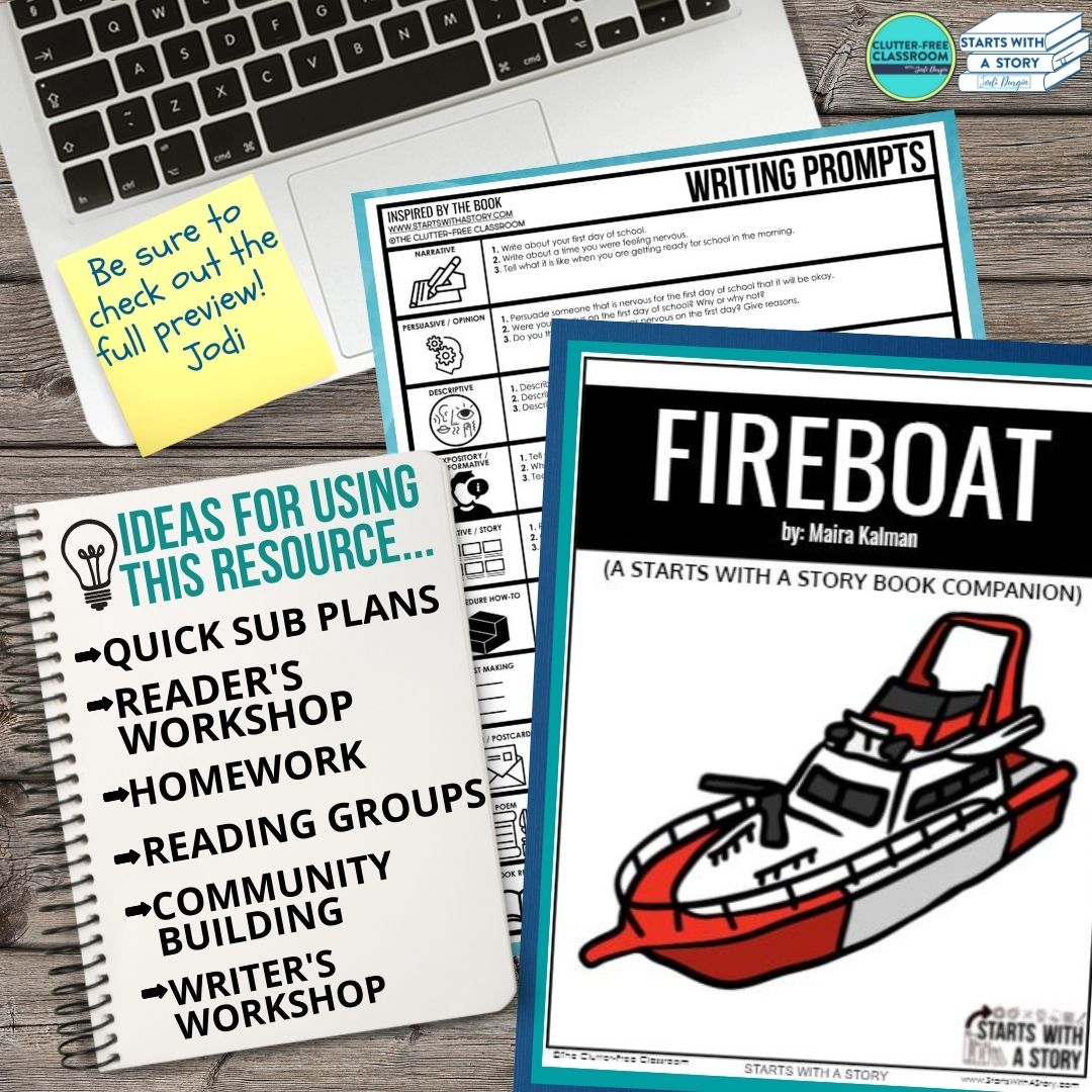 Fireboat Activities and Lesson Plans for 2025 - Teaching with Jodi ...