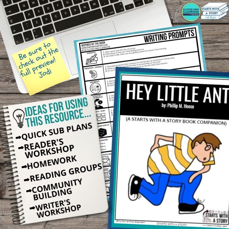 Hey, Little Ant Activities and Lesson Plans for 2025 - Teaching with ...