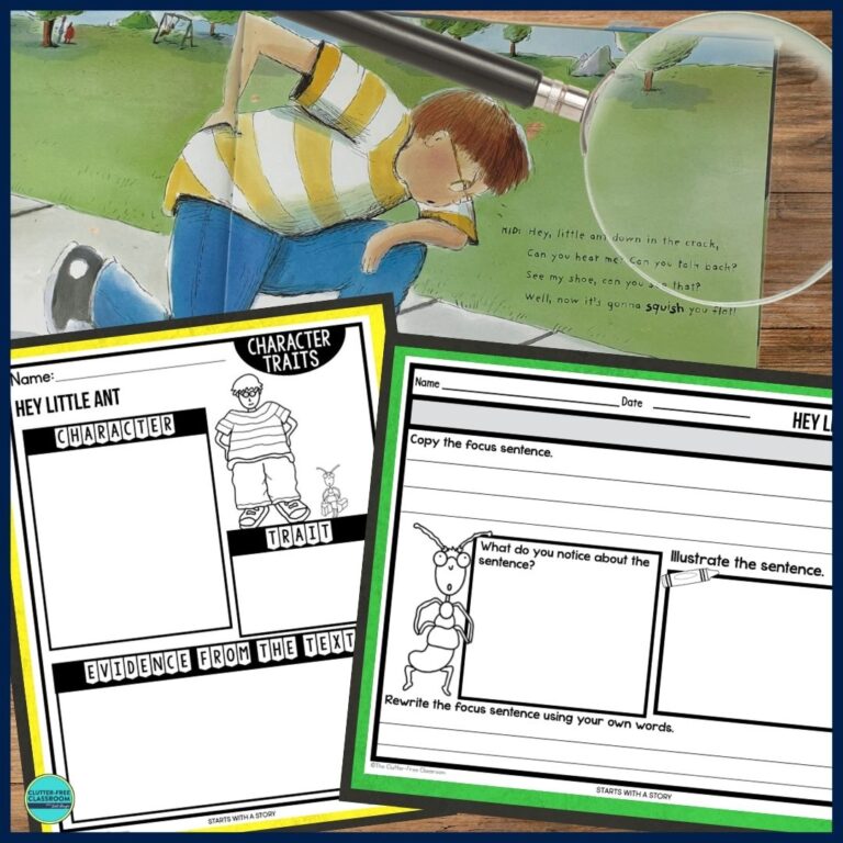 Hey, Little Ant Activities and Lesson Plans for 2025 - Teaching with ...