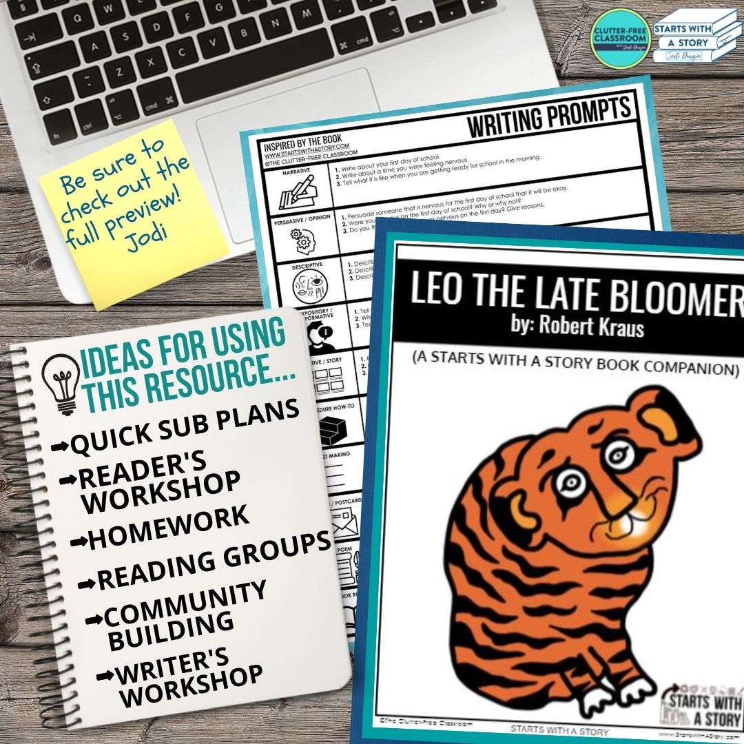 Leo the Late Bloomer Activities and Lesson Plans for 2025 - Teaching ...