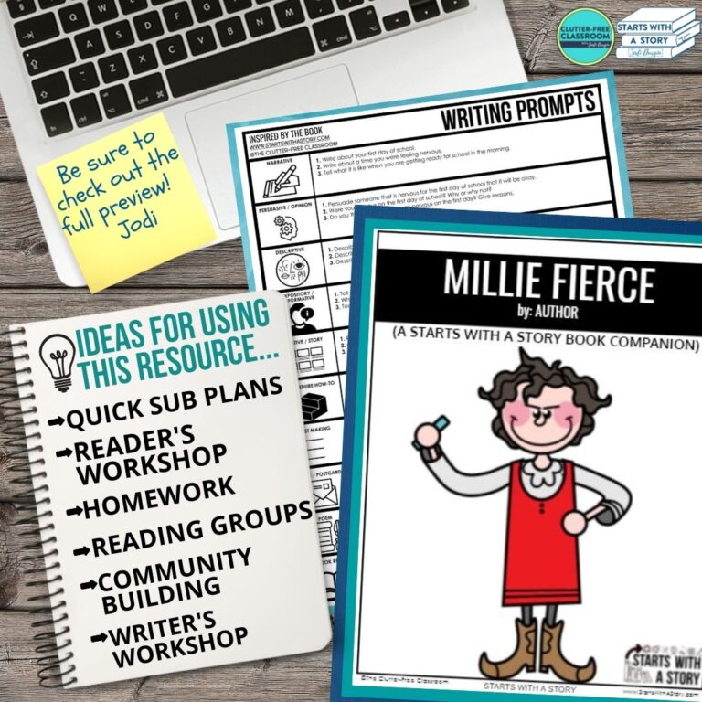 Millie Fierce Activities and Lesson Plans for 2024 - Teaching with Jodi ...