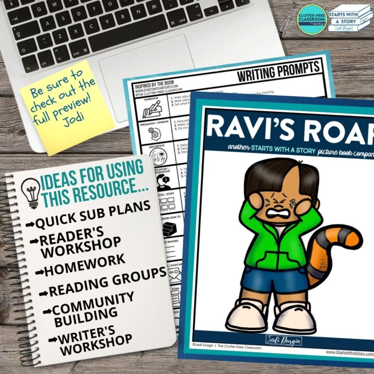 Ravi's Roar Activities and Lesson Plans for 2025 - Teaching with Jodi ...