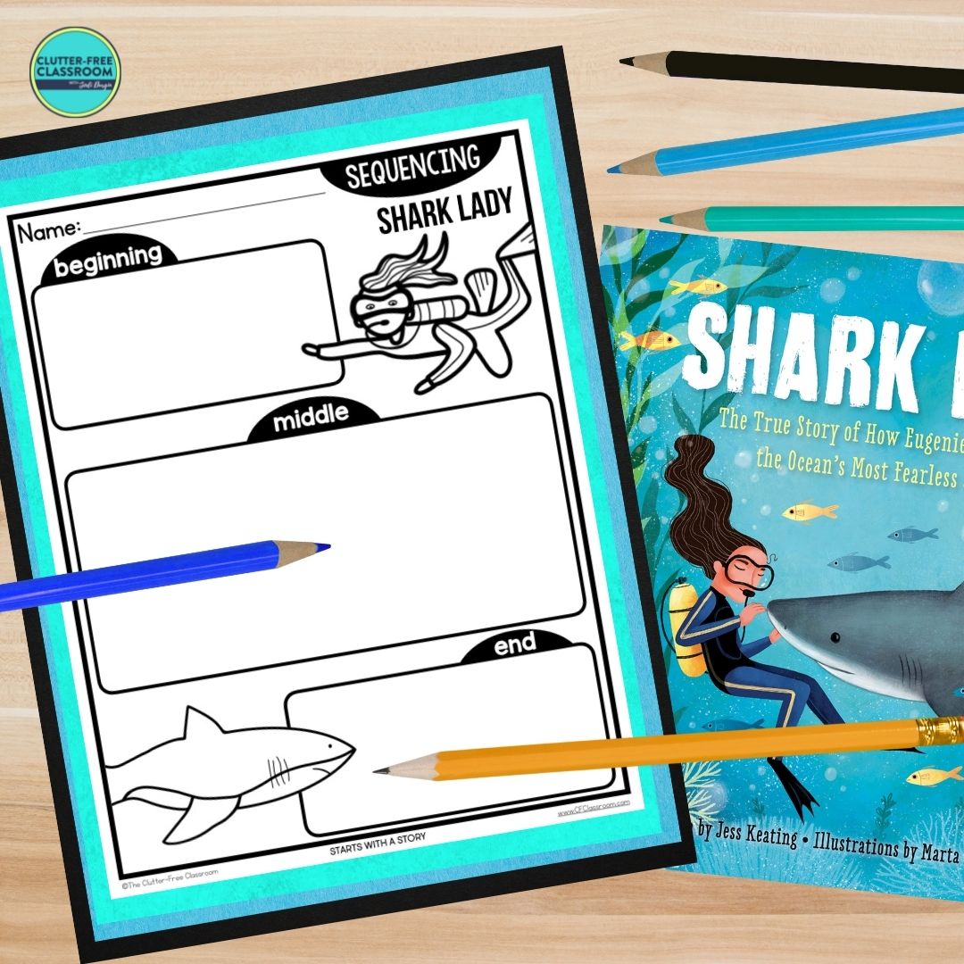 Shark Lady Activities and Lesson Plans for 2025 - Teaching with Jodi ...