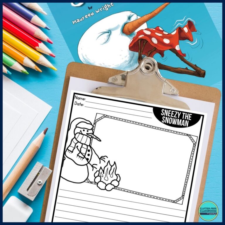 Sneezy the Snowman Activities and Lesson Plans for 2025 - Teaching with ...