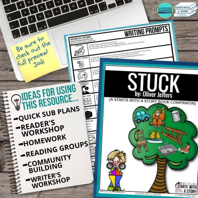 Stuck Activities and Lesson Plans for 2025 - Teaching with Jodi Durgin ...