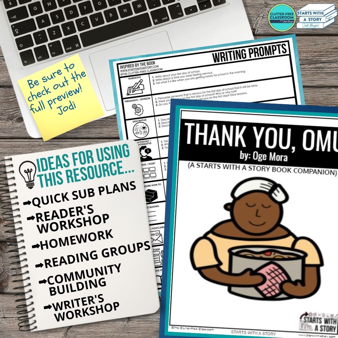 Thank You, Omu Activities and Lesson Plans for 2024 - Teaching with ...