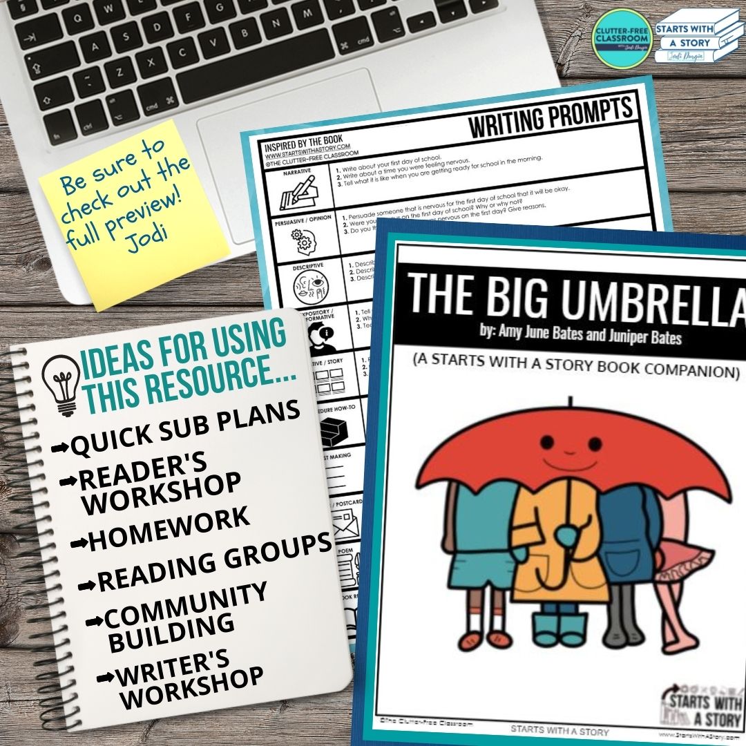 The Big Umbrella Activities and Lesson Plans for 2025 - Teaching with ...