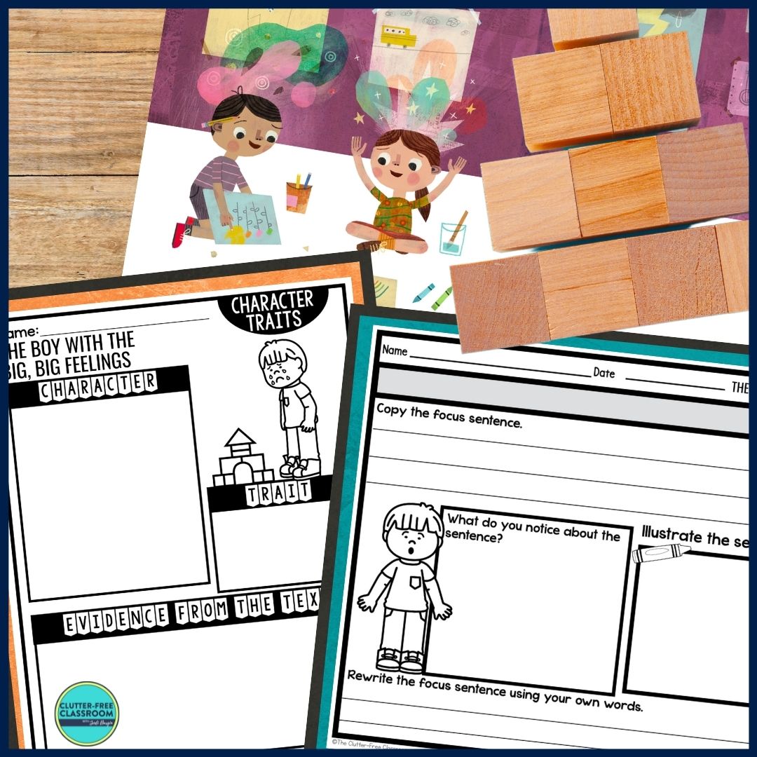 The Boy with Big, Big Feelings Activities and Lesson Plans for 2025 ...