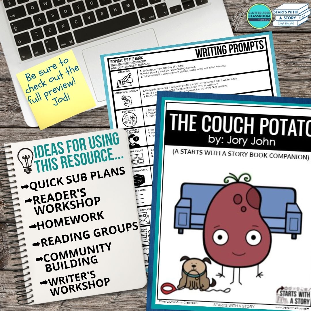 The Couch Potato Activities and Lesson Plans for 2025 - Teaching with ...