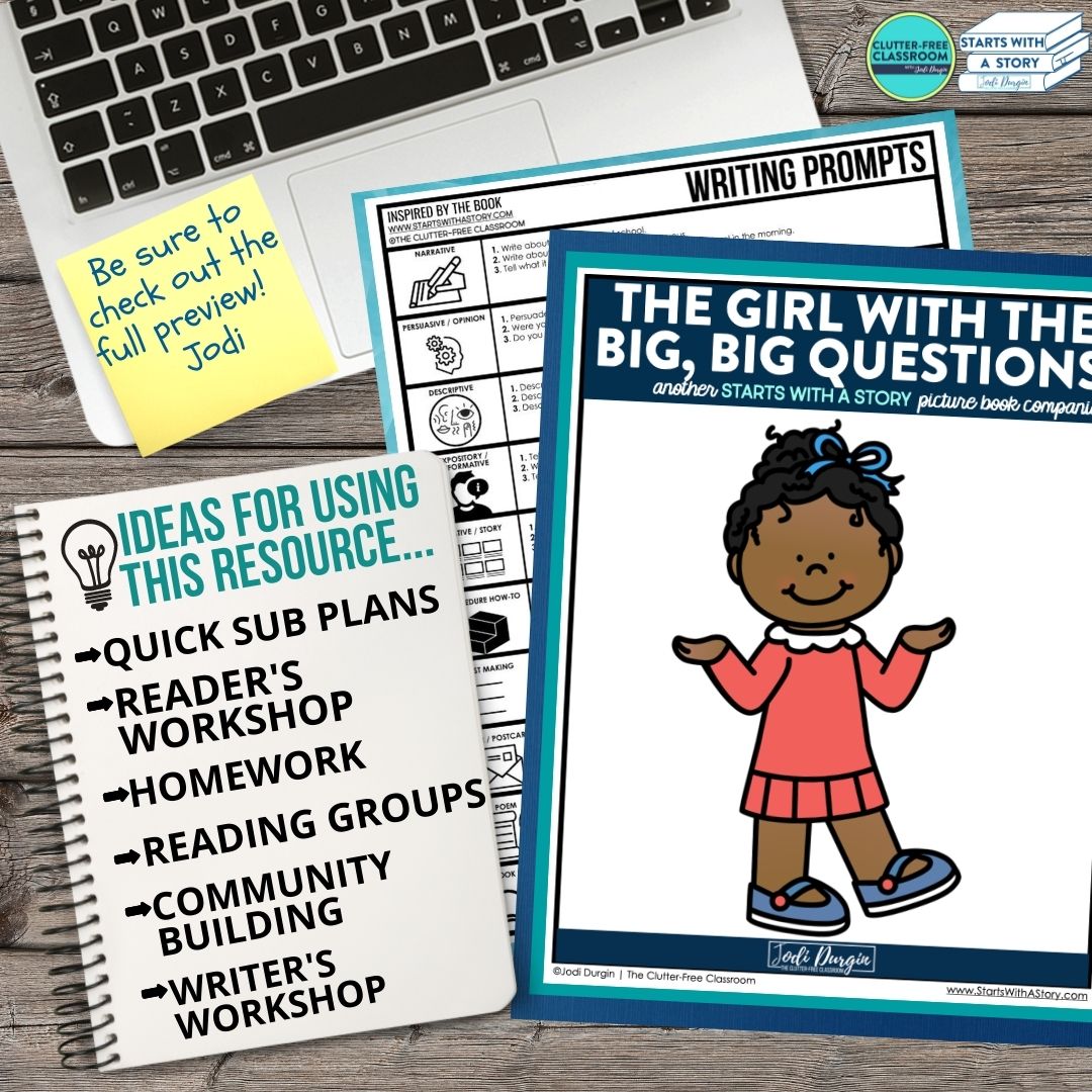 The Girl with Big, Big Questions Activities and Lesson Plans for 2025 ...