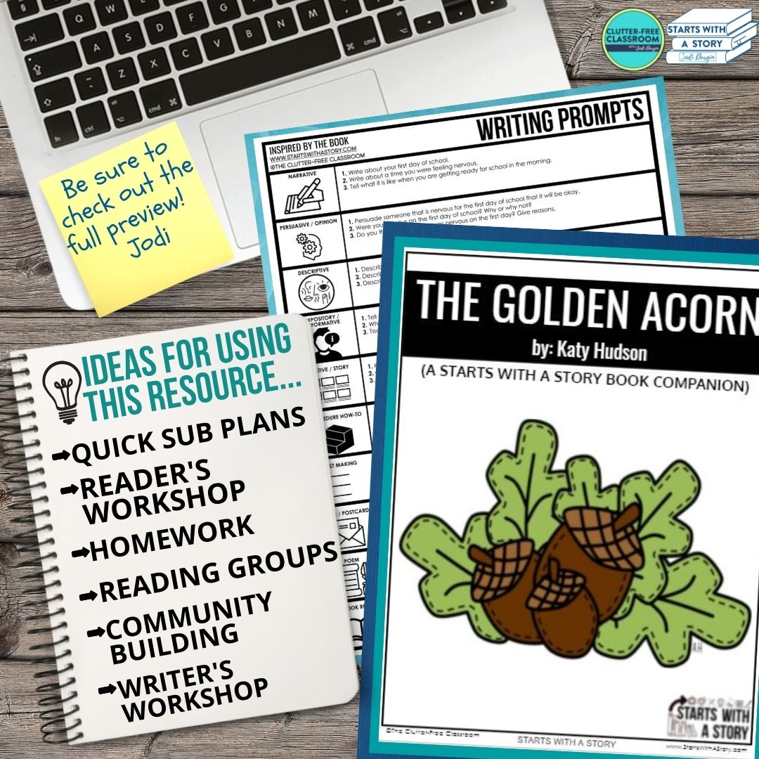 The Golden Acorn Activities and Lesson Plans for 2026 - Teaching with ...