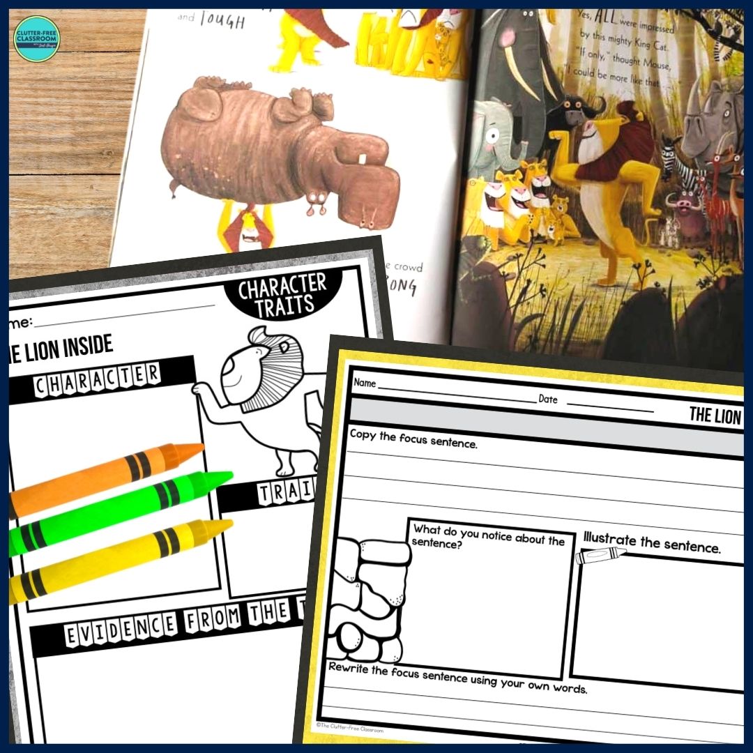The Lion Inside Activities and Lesson Plans for 2025 - Teaching with ...