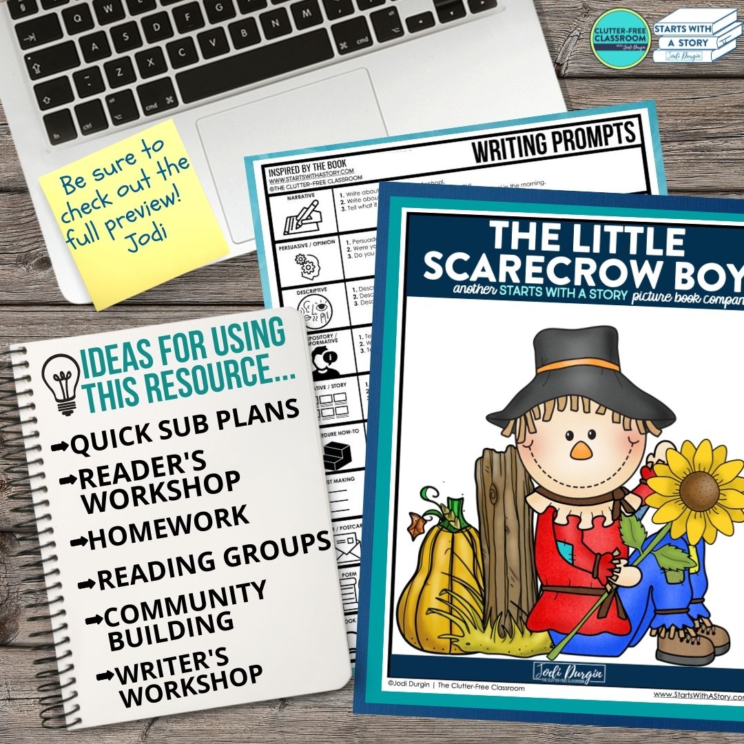 The Little Scarecrow Boy Activities and Lesson Plans for 2026 ...