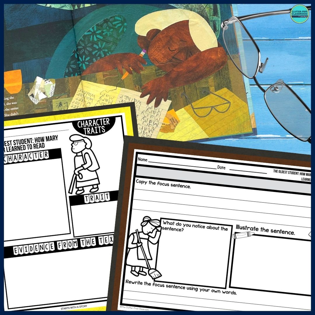 The Oldest Student: How Mary Walker Learned to Read Activities and ...