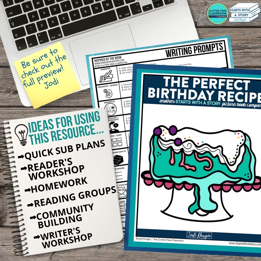 The Perfect Birthday Recipe Activities and Lesson Plans for 2025 ...