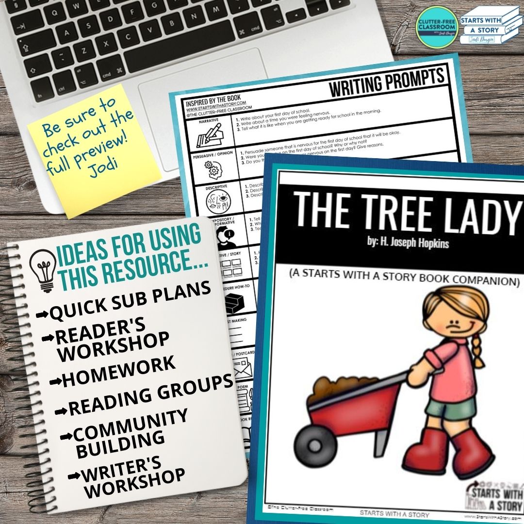 The Tree Lady Activities and Lesson Plans for 2025 - Teaching with Jodi ...