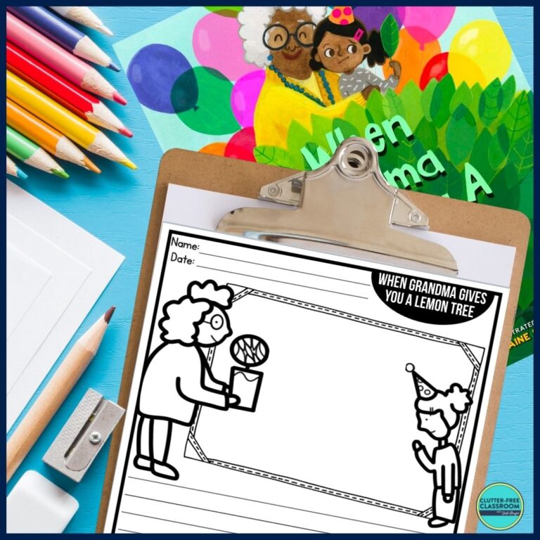 When Grandma Gives You a Lemon Tree Activities and Lesson Plans for ...