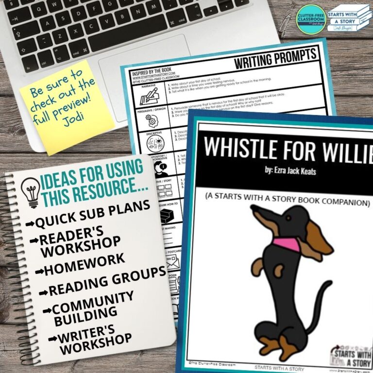 Whistle for Willie Activities and Lesson Plans for 2025 - Teaching with ...