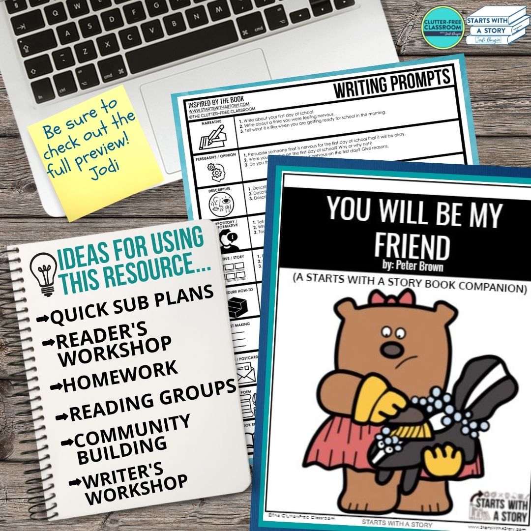 You Will Be My Friend Activities and Lesson Plans for 2025 - Teaching ...