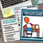 Adrian Simcox Does Not Have a Horse Activities and Lesson Plans for ...