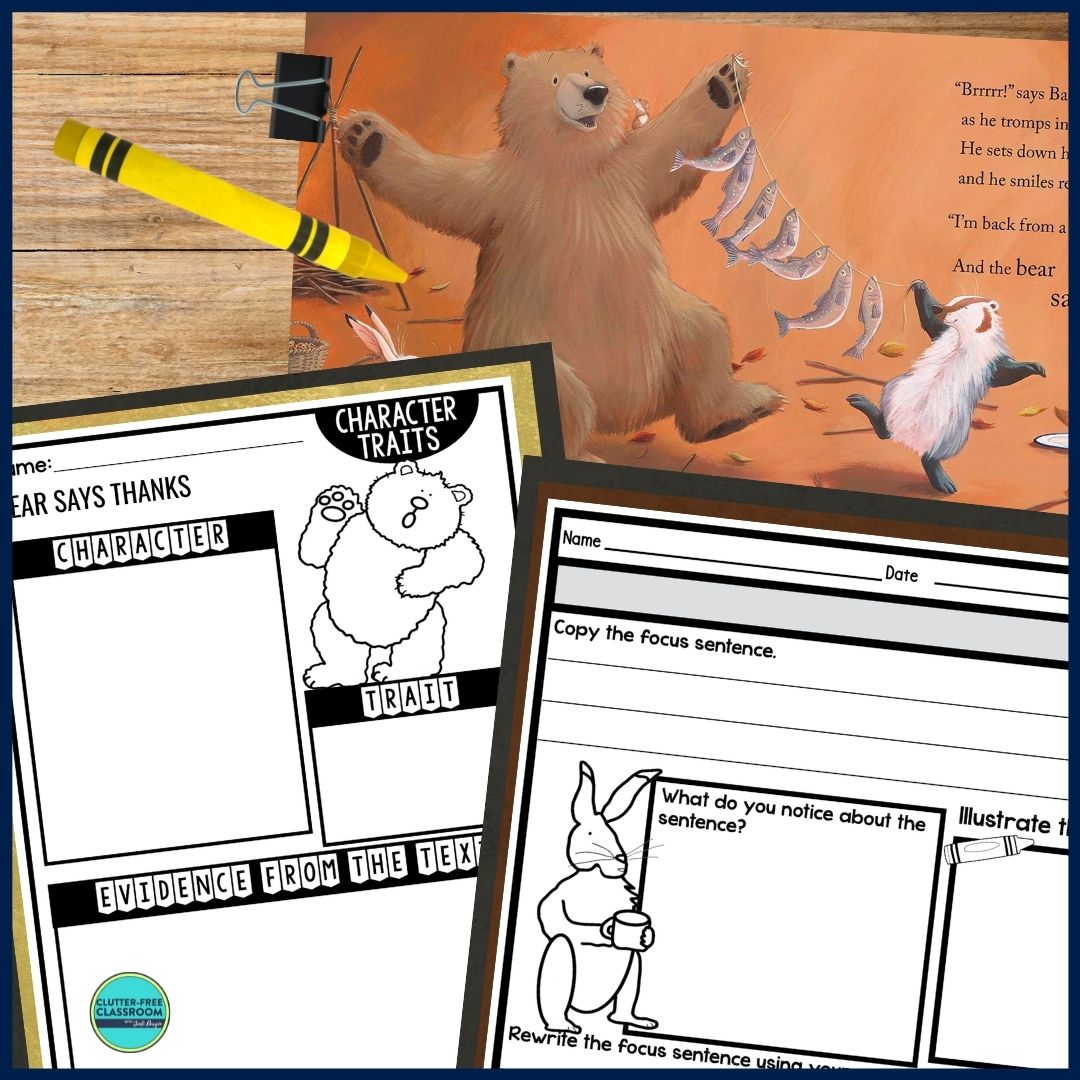 Bear Says Thanks Activities and Lesson Plans for 2025 - Teaching with ...