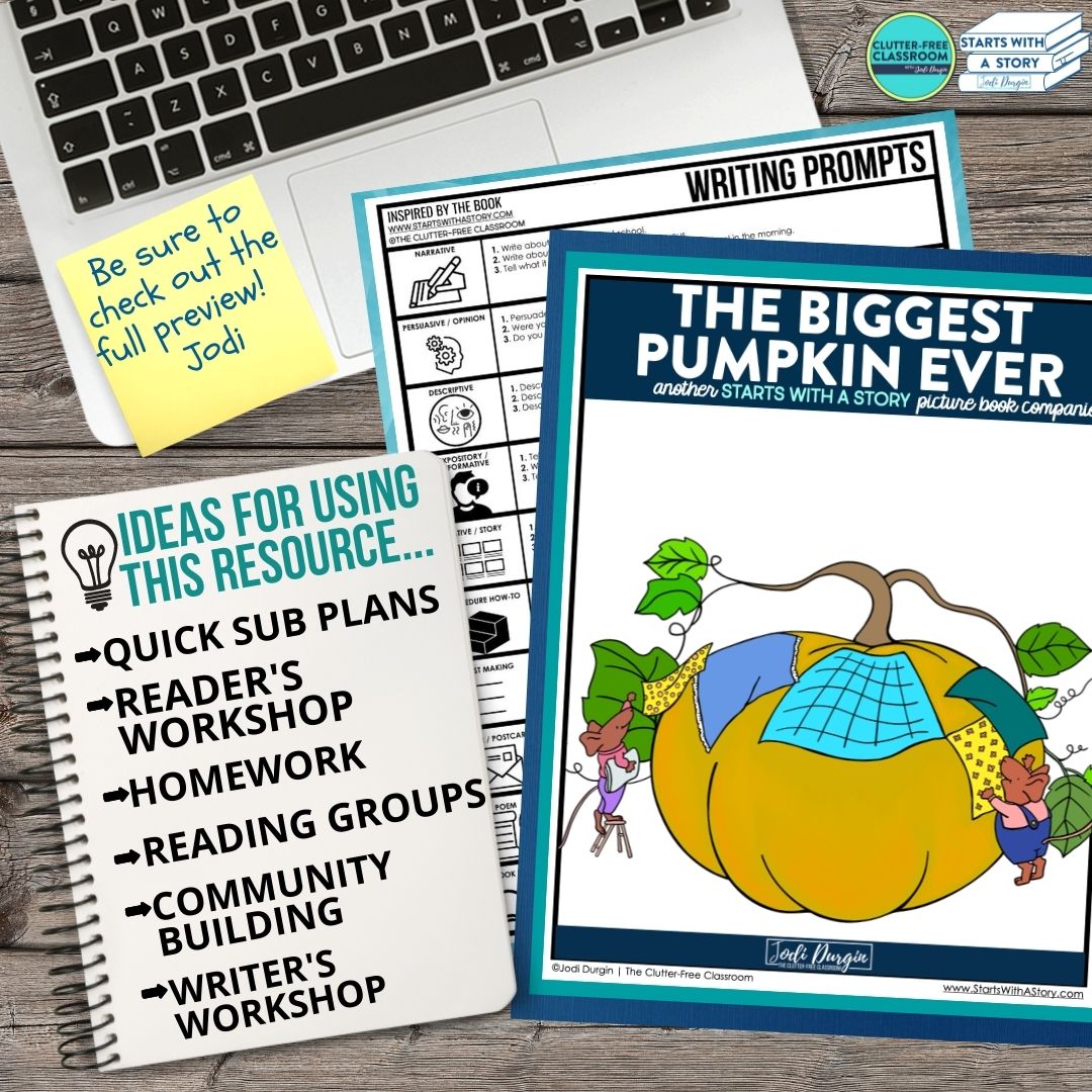 The Biggest Pumpkin Ever Activities and Lesson Plans for 2026 ...