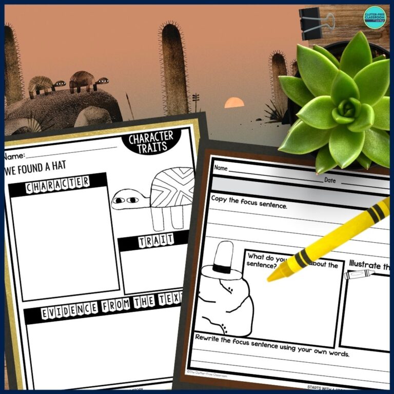 We Found a Hat Activities and Lesson Plans for 2025 - Teaching with ...