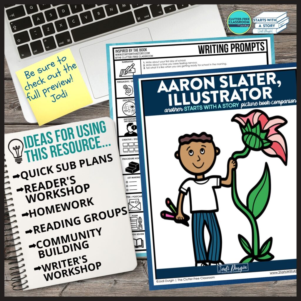 Aaron Slater, Illustrator Activities and Lesson Plans for 2025 ...