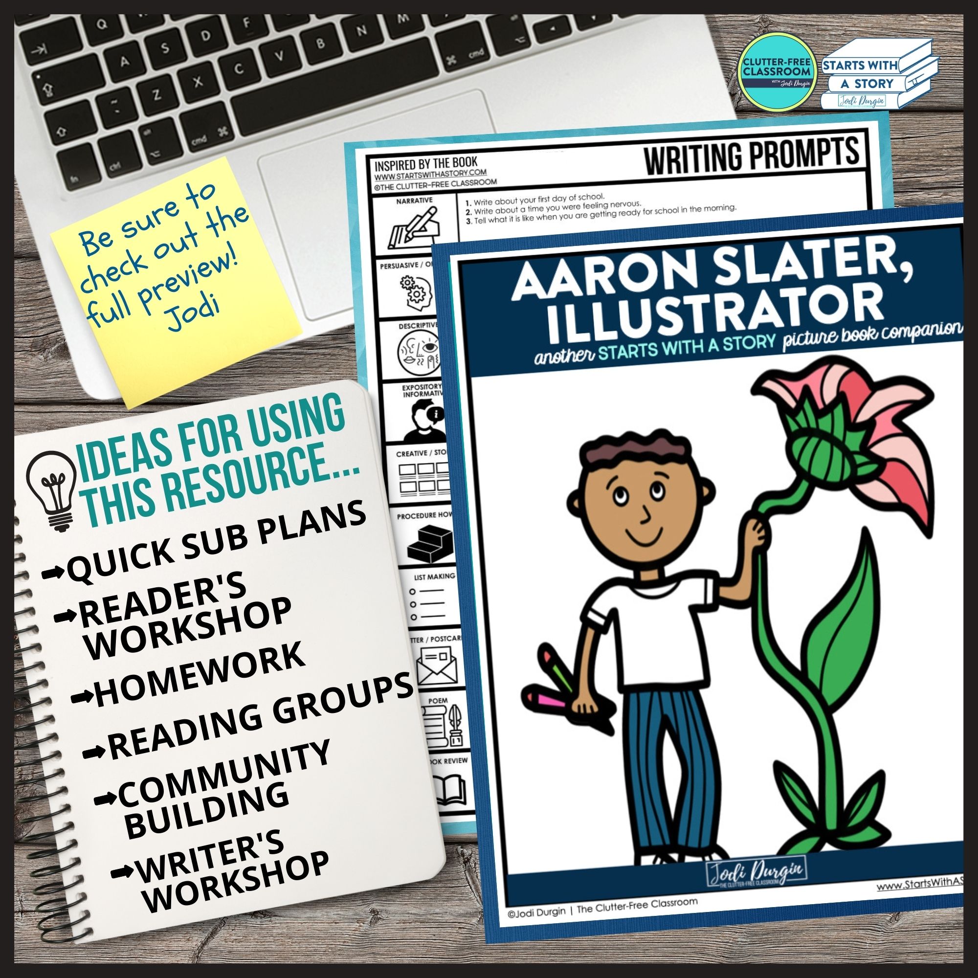 Aaron Slater, Illustrator Activities and Lesson Plans for 2025 ...