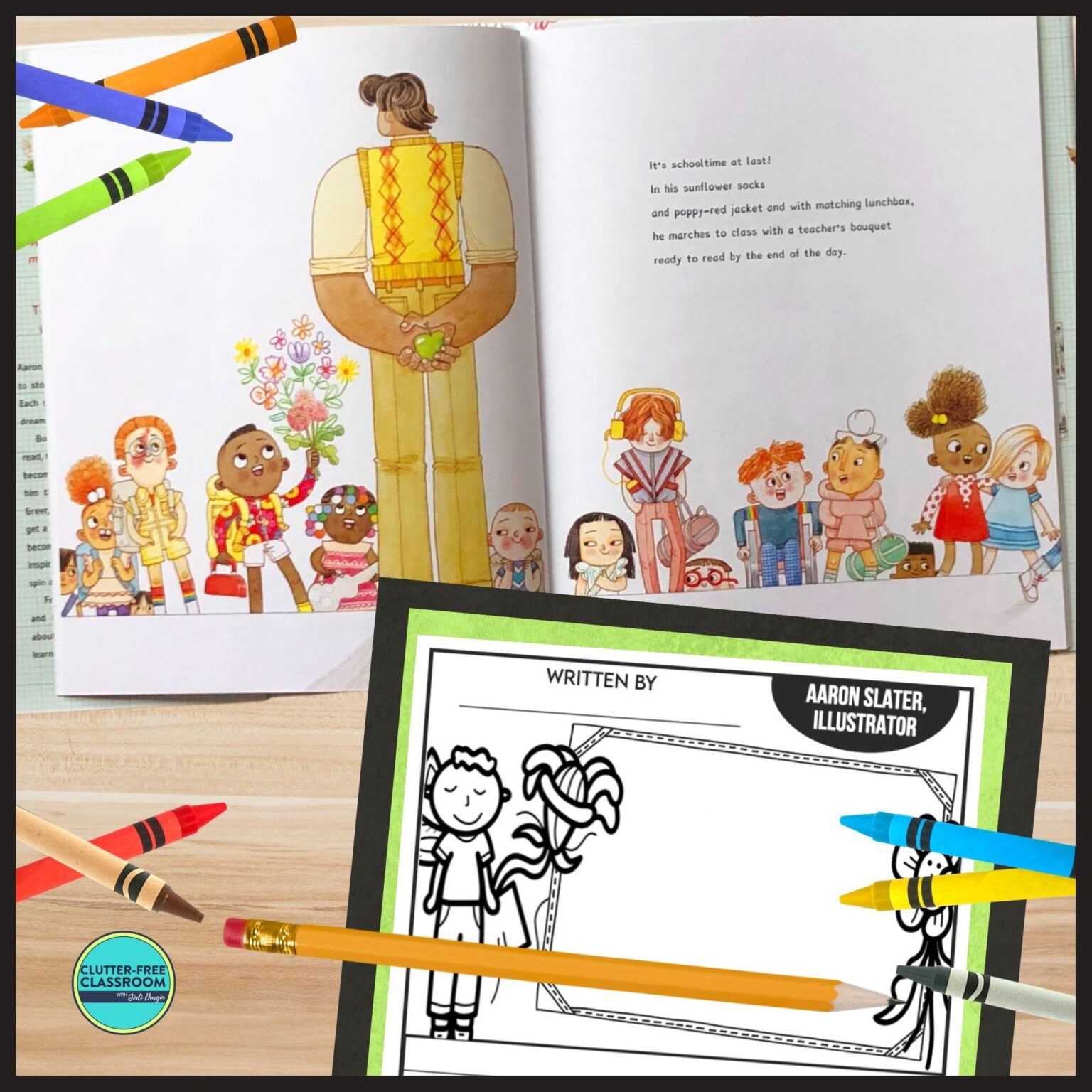 Aaron Slater, Illustrator Activities and Lesson Plans for 2025 ...