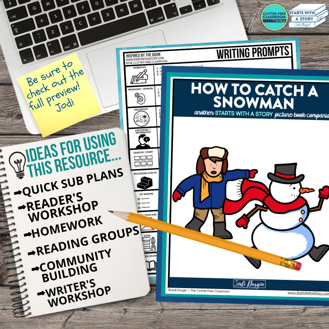 How to Catch a Snowman Activities and Lesson Plans for 2026 - Teaching ...