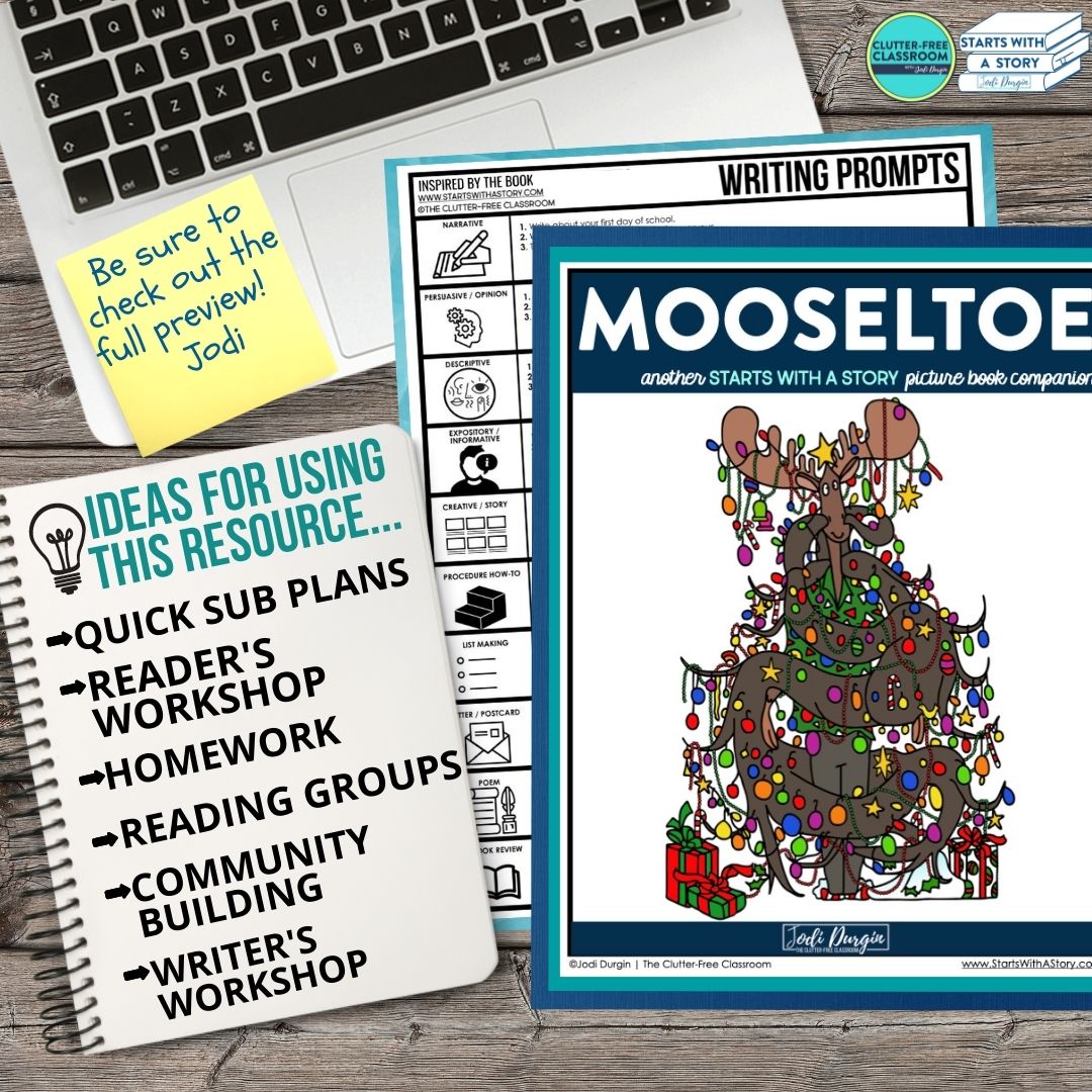 Mooseltoe Activities and Lesson Plans for 2024 - Teaching with Jodi ...