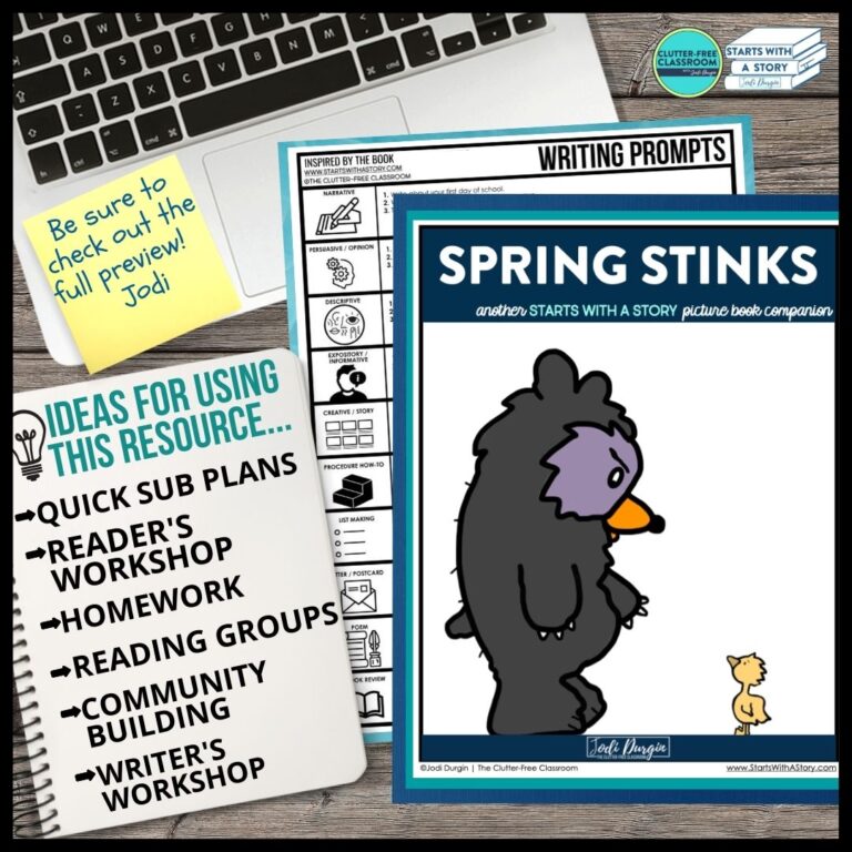 Spring Stinks Activities and Lesson Plans for 2026 - Teaching with Jodi ...