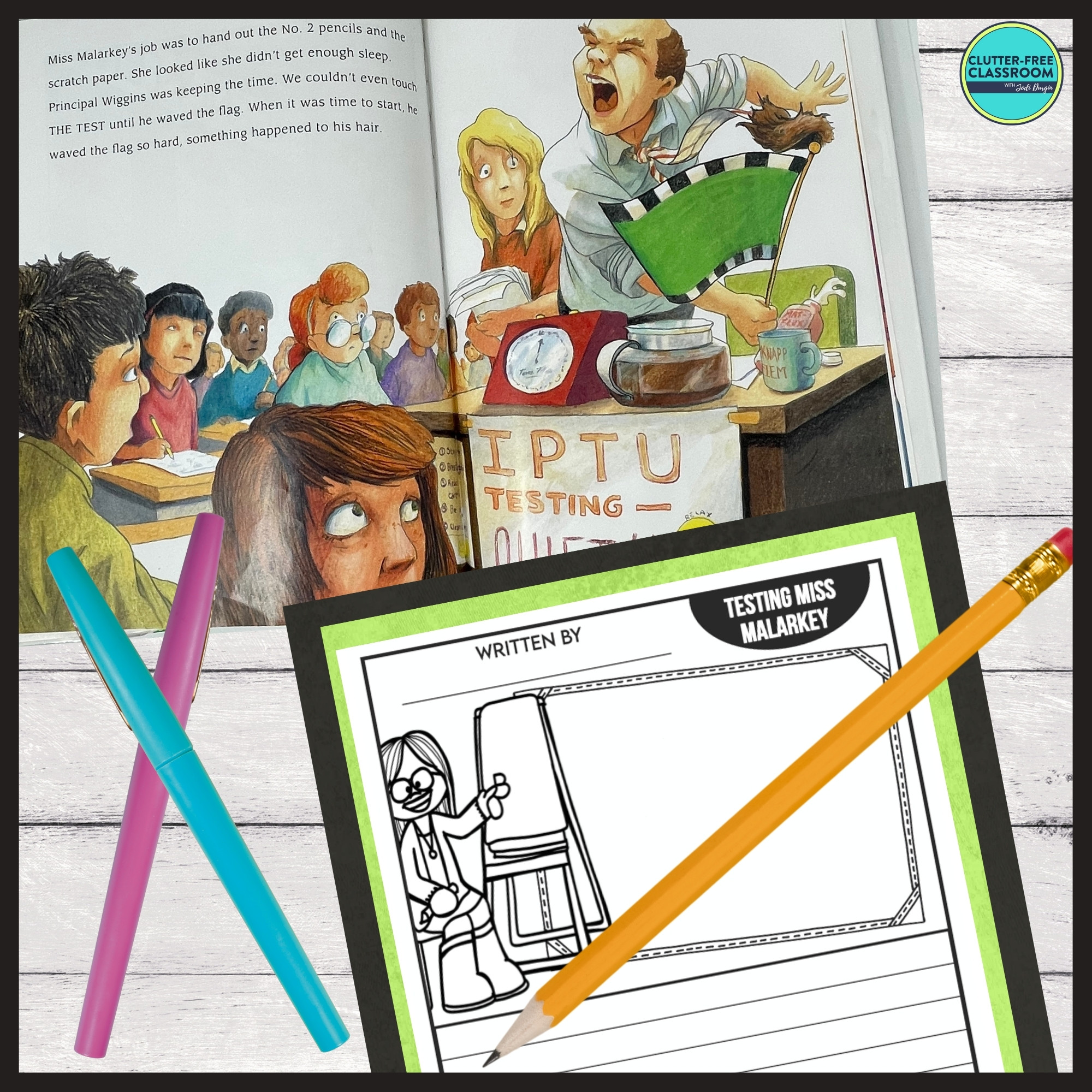 Testing Miss Malarkey Activities and Lesson Plans for 2025 - Teaching ...