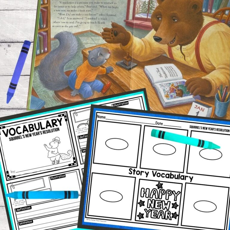 Squirrel's New Year's Resolution Activities and Lesson Plans for 2026 ...